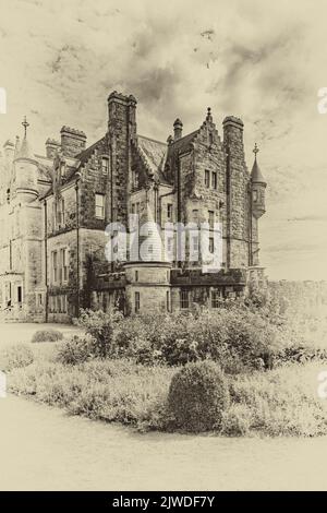 Blarney House at Blarney Castle and Gardens in Co. Cork, Ireland Stock ...