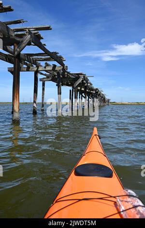 Pea Island Bridge Hatteras North Carolina Stock Photo - Alamy