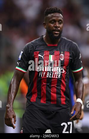 Divock Origi of Ac Milan looks on during the Serie A match beetween Ac ...