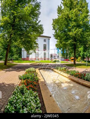 Public Park, Bad Camberg, Taunus, Hessen, Germany Stock Photo - Alamy