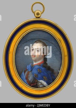 The portrait of Maria Czartoryska, a historical figure, by an unknown ...