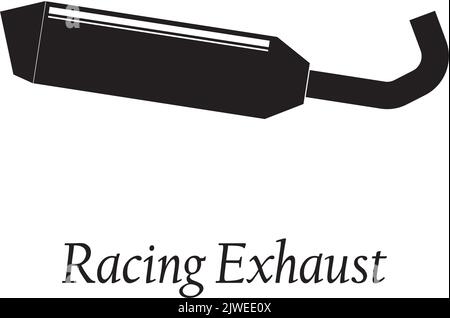 exhaust racing icon logo vector design, this vector image can be used ...