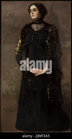 Portrait of a woman; Stabrowski, Kazimierz (1869-1929); around 1900 ...