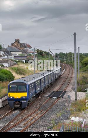 Operated By GB Rail Freight a Swift Express parcels demonstration train ...