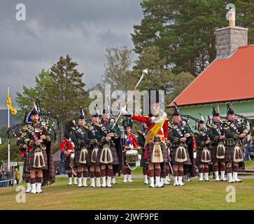 Braemar, Aberdeenshire Scotland, UK. 3rd September 2022. Braemar Royal ...