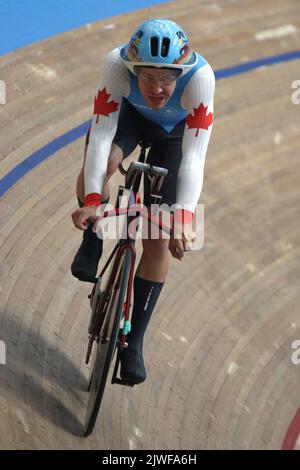 Mathias GUILLEMETTE of Canada in the Men's 15k Scratch race cycling at ...