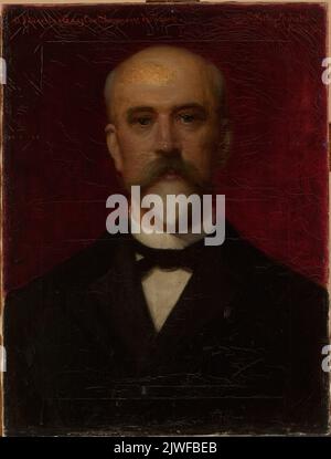 Portrait of Gasztowtt, a professor of Polish school; Michalski-Myrton ...