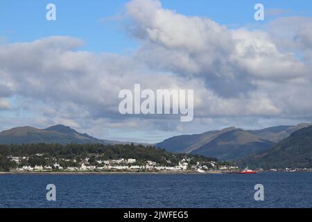 Car ferries near Hunters Quay, Dunoon, Scotland Stock Photo - Alamy