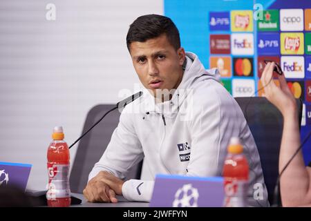 Spanish football player Rodri of Manchester City F.C. of English League ...