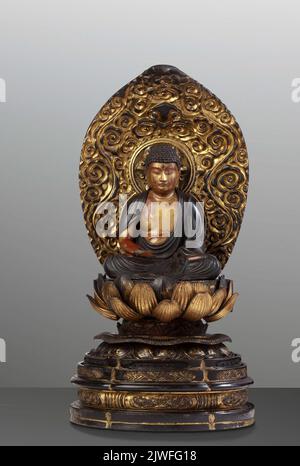 The Buddha of Infinite Light,Amida Nyorai,Japan,1716,bronze.Buddha ...