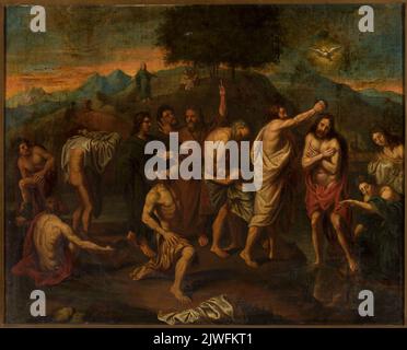 The Baptism of Christ Poussin Stock Photo - Alamy