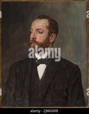 Wilhelm Trübner (1851-1917), Portrait of the Painter Karl Schuch (1846 ...