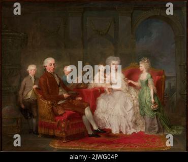 Anna Dorothea Therbusch (1721-1782), Self Portrait. 1777 Stock Photo ...