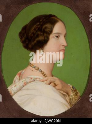 A portrait of Delfina Potocka by Paul Delaroche, a renowned 19th ...