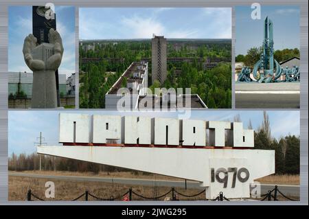 The spooky City of Pripyat (Ukrain) famous for the Chernobyl disaster ...