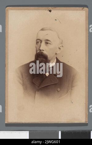 Portrait of the librettist and composer Franz Friedrich Richard Genée ...