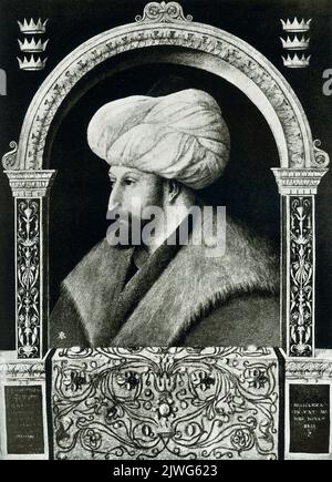 The caption for this 1910 image reads: “Sultan Bayezid I.” Bayezid I ...
