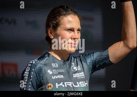 Ruoms, France, September 5, 2022, COLBORNE Henrietta and HENGEVELD ...