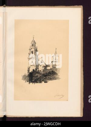 The Clock Tower (Wawel Castle). Cotty, Jan (Warszawa ; drukarnia i ...