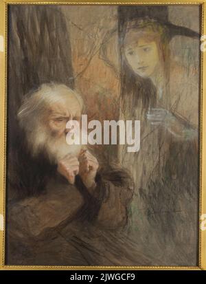 A painting by Teodor Axentowicz (1859-1938) exploring allegories of ...