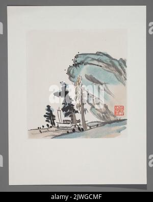 Collection of paintings by Chen Shiceng. Rong Bao Zhai (1672 ...
