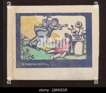 ‘Lange Gardien’ – Guardian Angel. Makowski, Tadeusz (1882-1932 ...