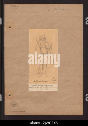 St. Wenceslas I in knightly attire, according to a decoration, formerly ...