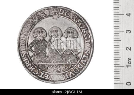 1 thaler. Chrystian (książę brzesko-legnicko-wołowski ; 1618-1672 ...