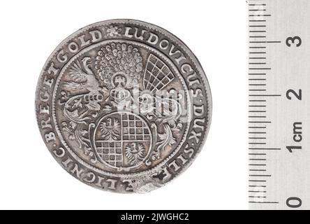 1 thaler made on the occasion of the death of Joachim Frederick, Duke ...