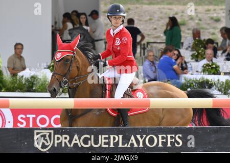 Malin Baryard-Johnsson (Stockholm Hearts), during the GCL on 3th ...