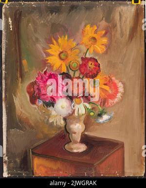 Gustaw Gwozdecki (1880-1935). Polish painter. Portrait of Kazimiera ...