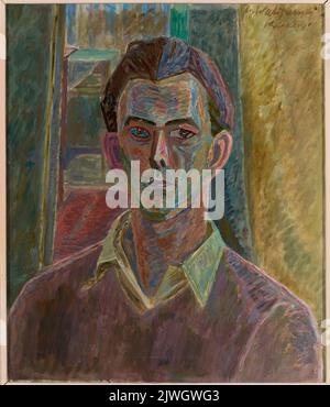 Self-portrait. Waliszewski, Zygmunt (1897-1936), painter Stock Photo ...