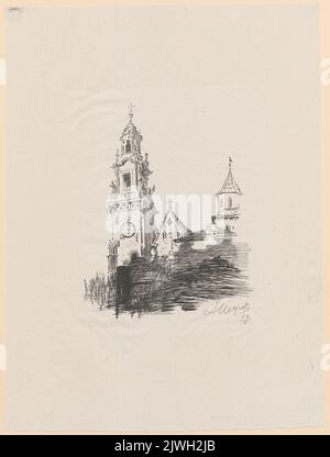 The Clock Tower (Wawel Castle). Cotty, Jan (Warszawa ; drukarnia i ...