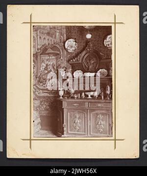 The villa of Henryk Siemiradzki in the via Gaeta in Rome – dining room ...