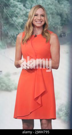 September 05, 2022 Danielle Breezy guest weather person of WKRN on the ...