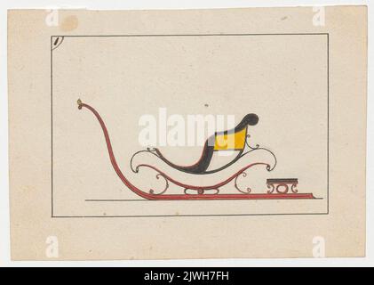 Sleigh. unknown, draughtsman, cartoonist Stock Photo - Alamy