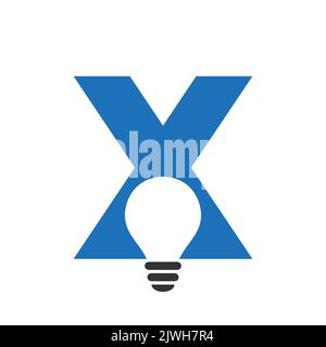 Letter R Electric Logo Combine With Electric Bulb Icon Vector Template ...