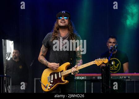 Madison, Wisconsin, September 4, 2022, Josh Steely and Elvio Fernandes ...
