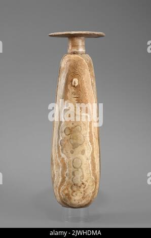 This Greek alabastron is an ancient vessel for oils or perfumes ...