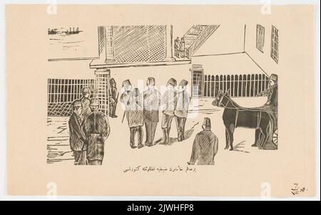 Flier from the Young Turk Revolution period – caricatures of former ...