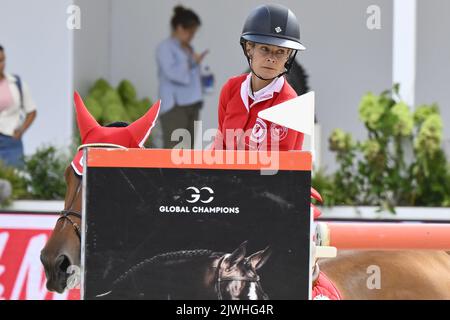 Malin Baryard-Johnsson (Stockholm Hearts), during the GCL on 3th ...