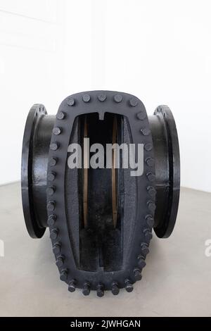 Vintage rare old water intake valves from hydro power plant Stock Photo ...