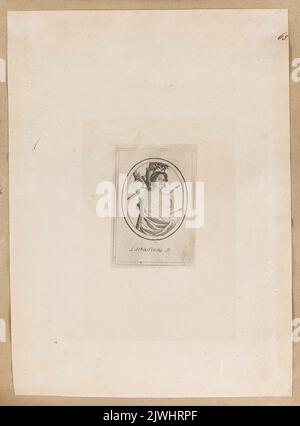 Saint Sebastian. Czerski, Stanisław (1777-1833), graphic artist Stock ...