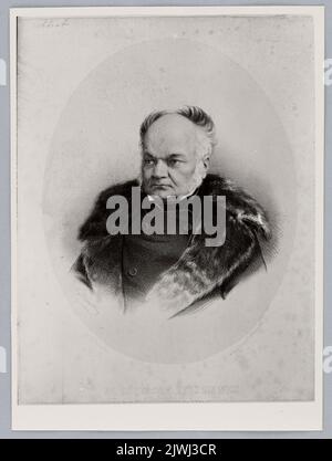 Photograph of a lithograph: Władysław Walkiewicz (1833-1900), Portrait ...