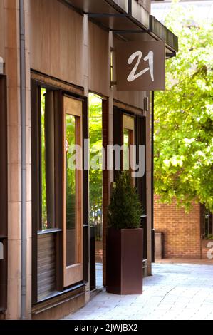 Cafe 21, Newcastle upon Tyne Stock Photo - Alamy