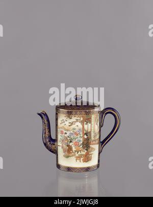 Pitcher. Shuzan (ok. 1880-1920), ceramist, Yasuda Kyoto Tokiji ...