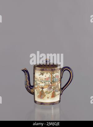 Pitcher. Shuzan (ok. 1880-1920), ceramist, Yasuda Kyoto Tokiji ...