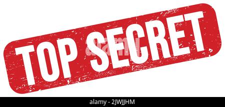 SECRET text written on red grungy stamp sign Stock Photo - Alamy