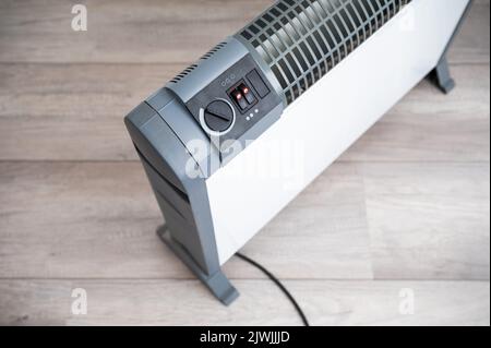 Electric convection heater - heating with electric power Stock Photo ...