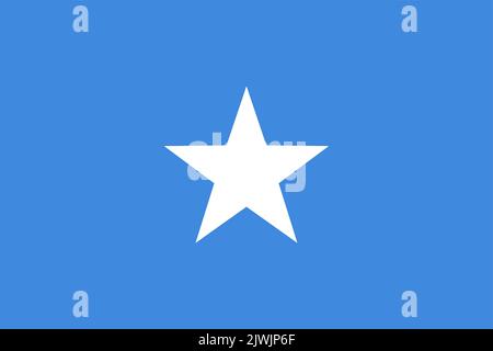Somalia vector flag. Aftrican country nation sign Stock Vector Image ...